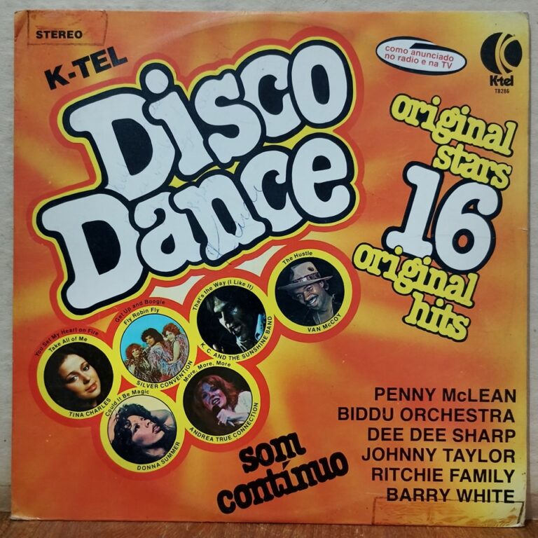 LP Coletânea - K-Tel Disco Dance - Vinyl Virtual Shop